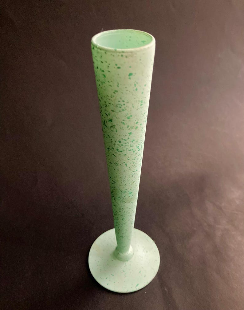 Art Deco Berluze Glass Vase Attr. to Andrew Delatte - C.1930's ...