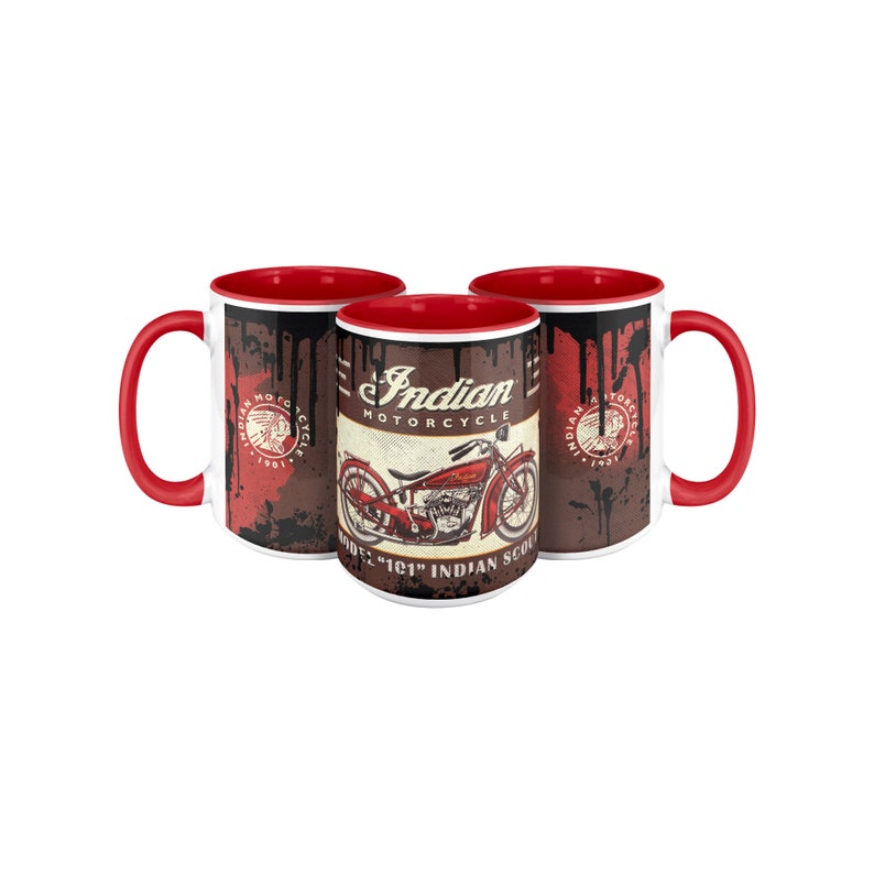 Indian Motorcycle Wrap, Indian Motorcycle Mug, Indian Motorcycle, - Etsy