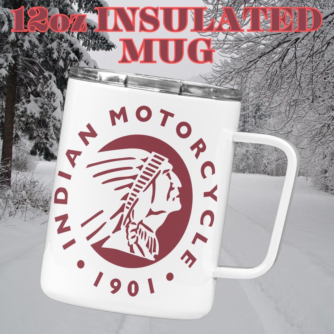 Motorcycle, Indian Motorcycle Mug, Motorcycle Gift, Indian Motorcycle ...