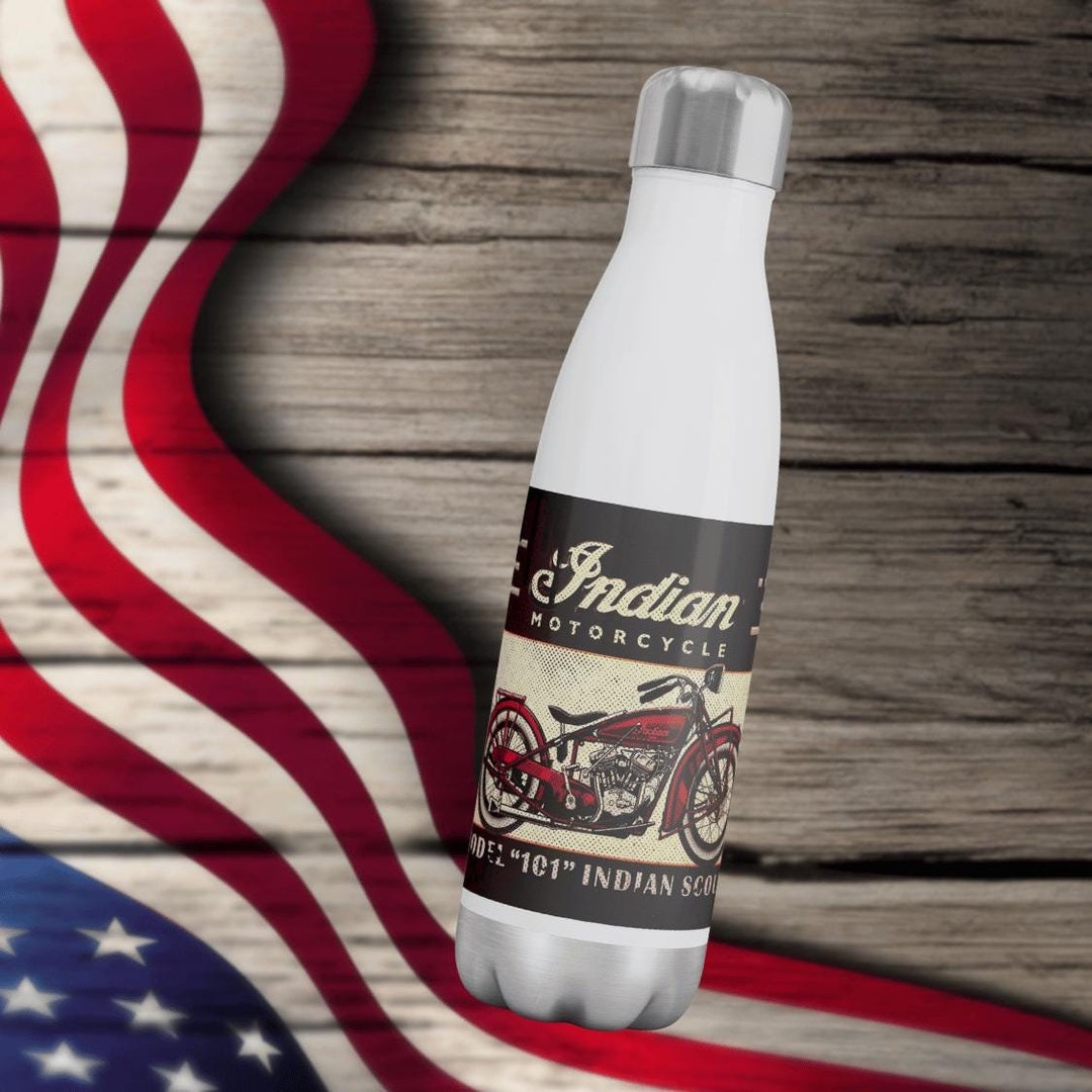 Motorcycle, Indian Motorcycle Water Bottle Wrap, Indian Motorcycle ...