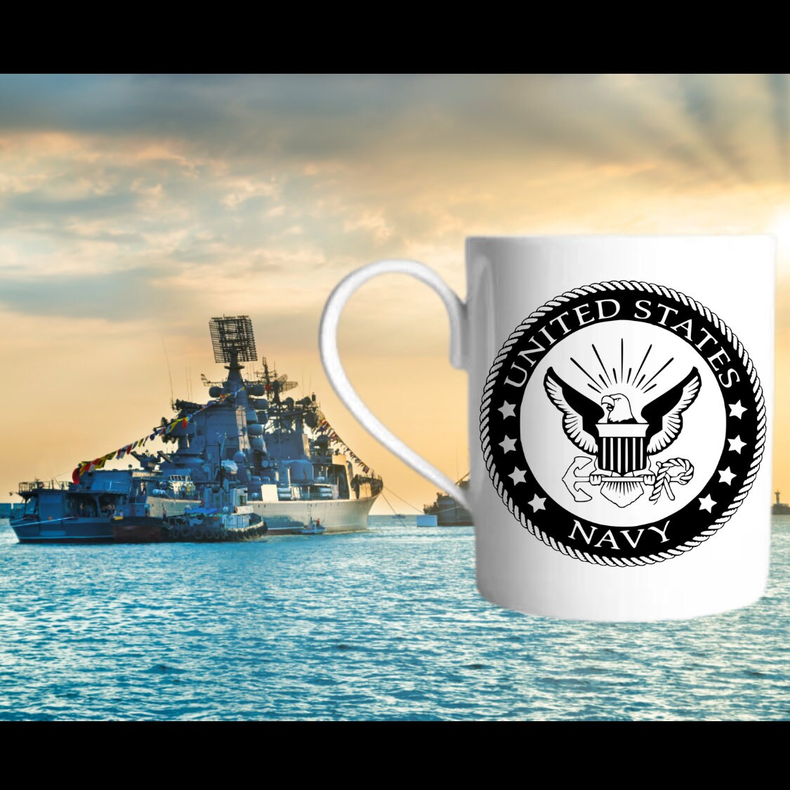 US Navy Emblem, US Navy Mugs, US Navy Veteran Mugs, Military Mugs - Etsy