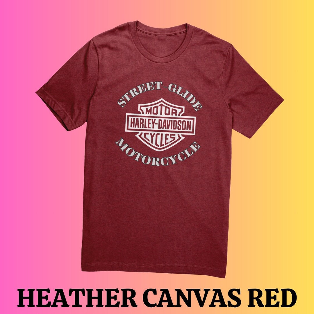 Harley Davidson Logo Tee Shirt, Harley Davidson Tee Shirt, Harley Davidson Gift, Motorcycle Tee ...