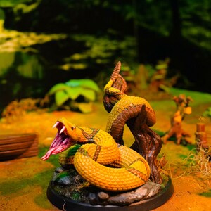 The Giant Snake, Venomous, Slithers, Miniature, Witches of Sommer, 3D ...