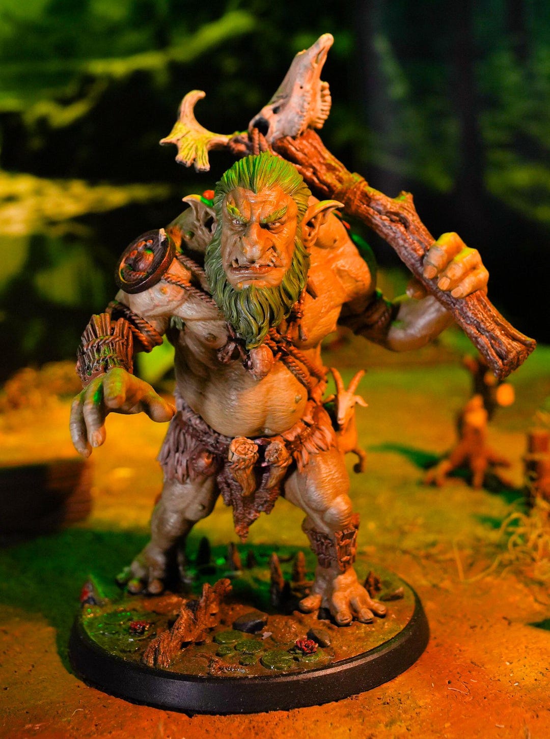 Groto Swamp Giant Miniature: Witches of Sommer DND, 3D Print - Etsy