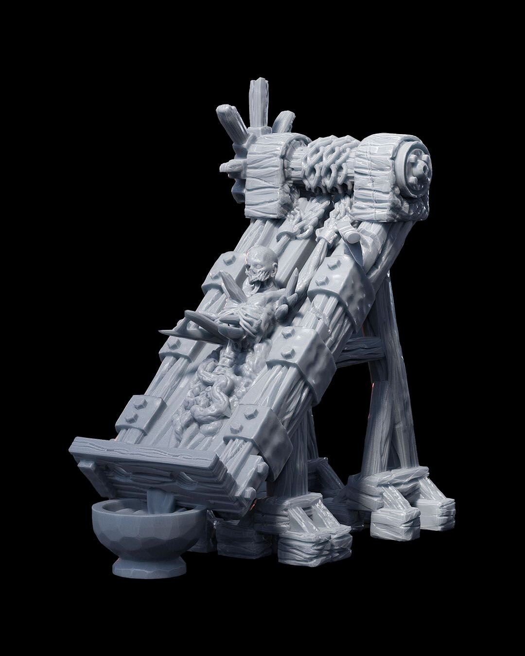 Torture Table, Miniature, Necromancer, 3D Print, DND Miniature, Fantasy ...