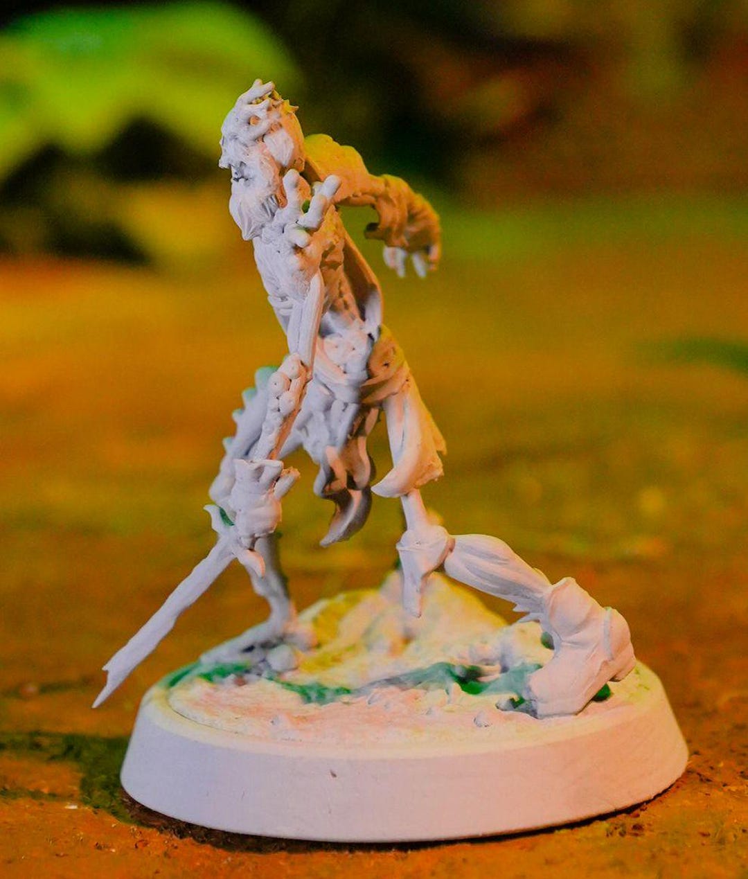Swamp Zombie Miniature: Witches of Sommer DND, Tabletop RPG, 3D Print ...