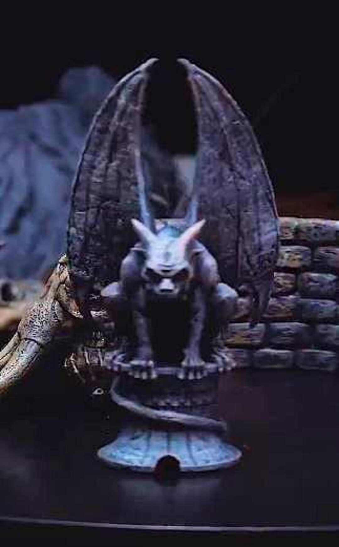 Resin Gargoyle Miniature: Necromancer DND Tabletop Statue - Etsy