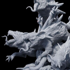 Rat Swarm Miniature: Necromancer DND Fantasy Tabletop 3D Print - Etsy