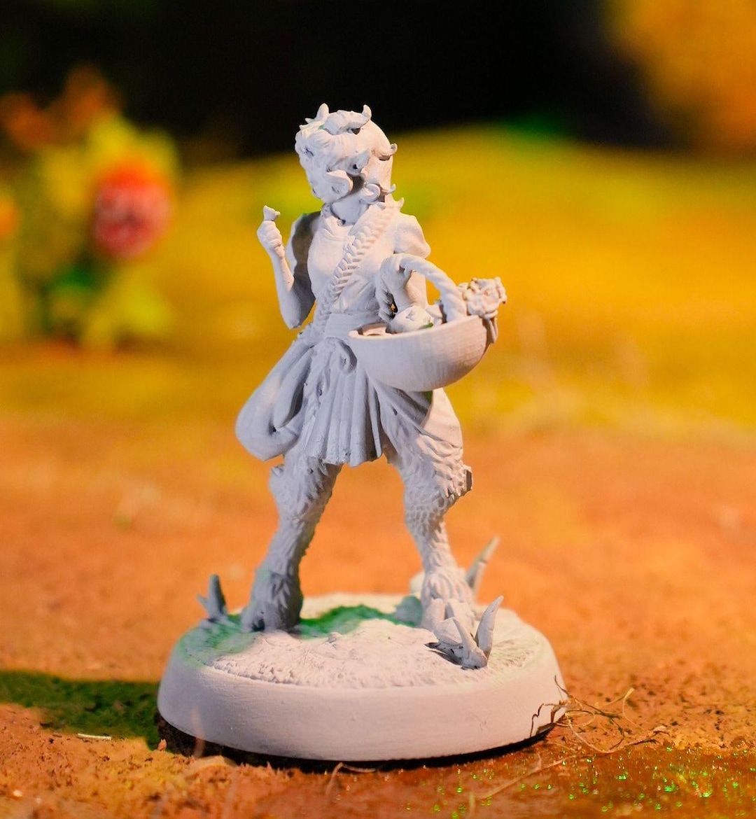 Ferne the Faun Miniature: Witches of Sommer, DND, Tabletop RPG, 3D ...