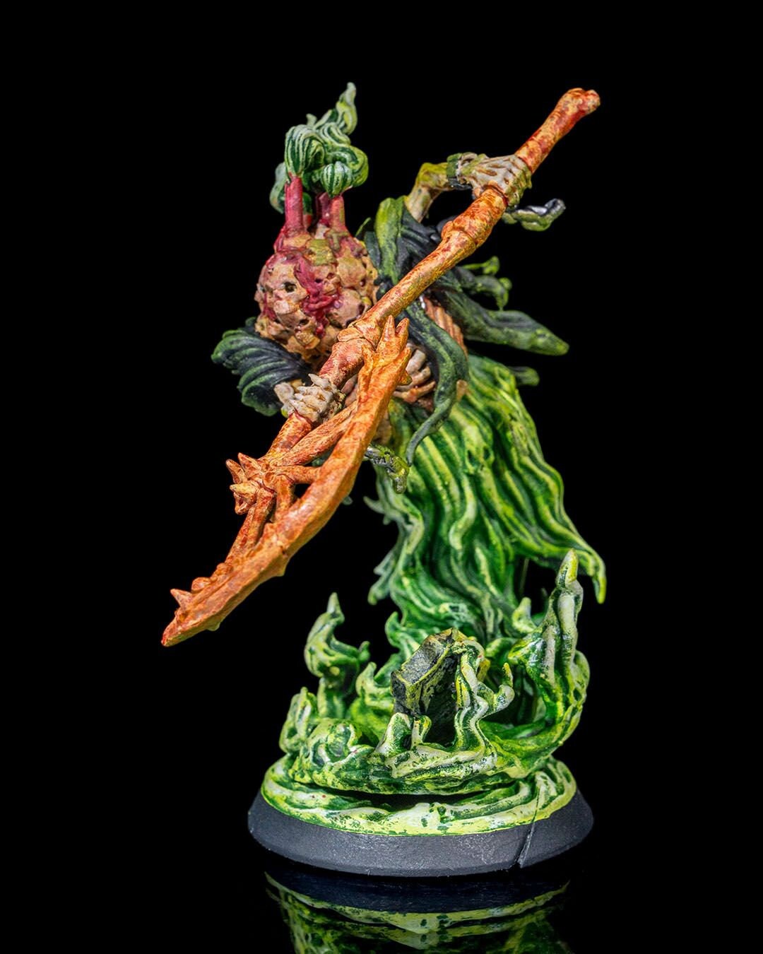 Ghost 03 Necromancer - Miniature: 32mm/75mm Resin DND Tabletop RPG ...