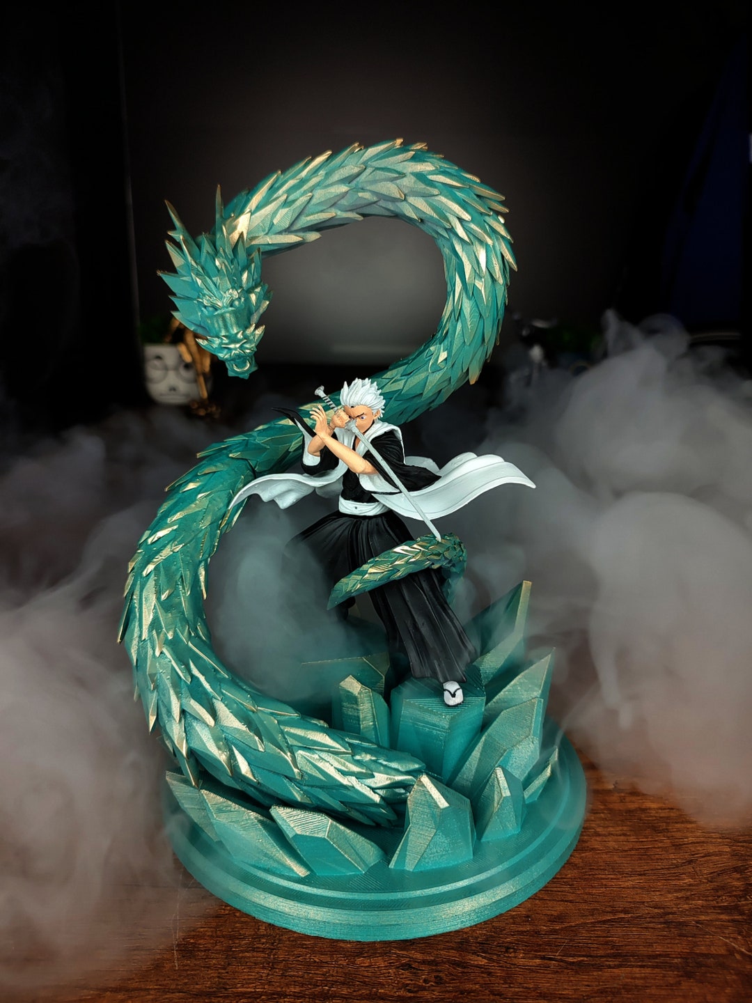 Hitsugaya Toshiro With Dragon BLEACH Action Figure Elite Edition ...