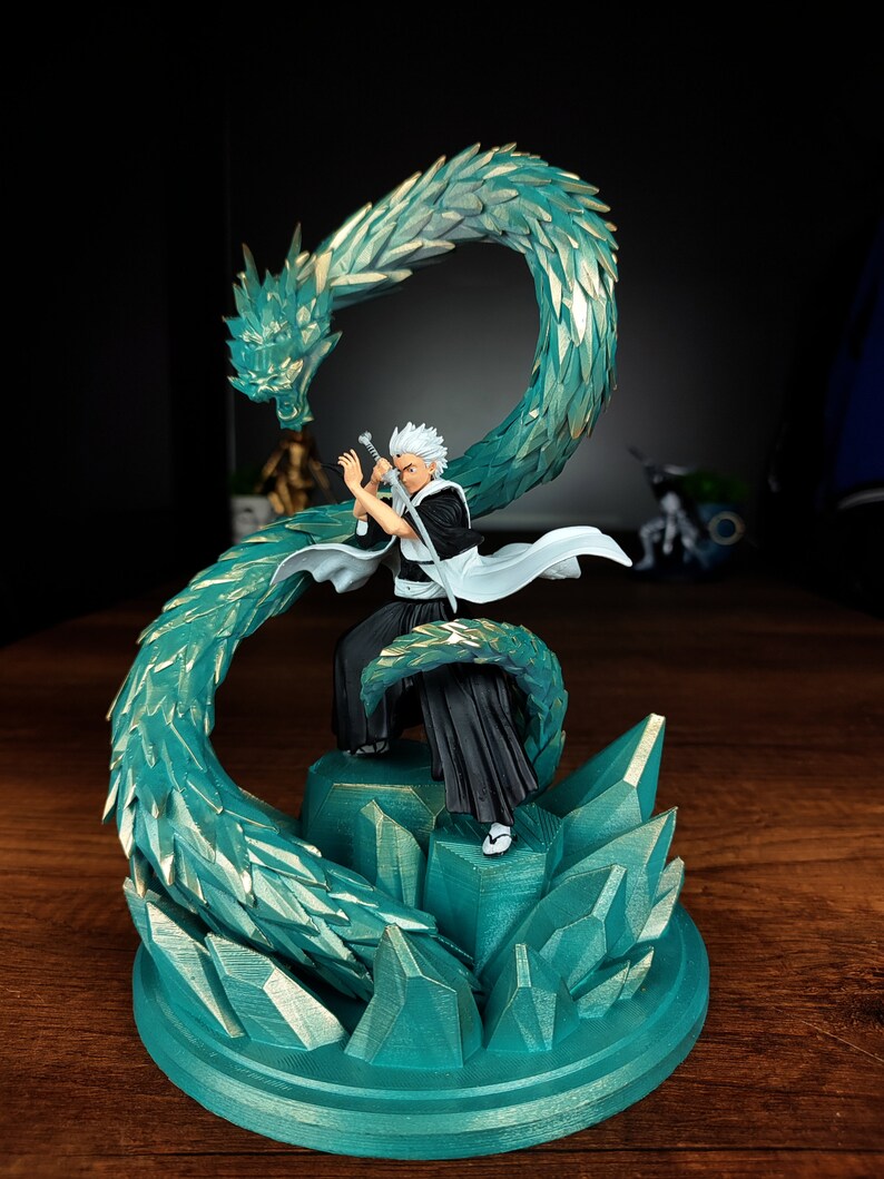Hitsugaya Toshiro With Dragon BLEACH Action Figure Elite Edition ...