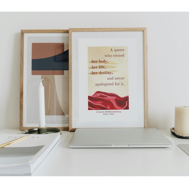 A Court of Mist and Fury ACOMAF/ACOTAR by Sarah J Maas Digital Art ...