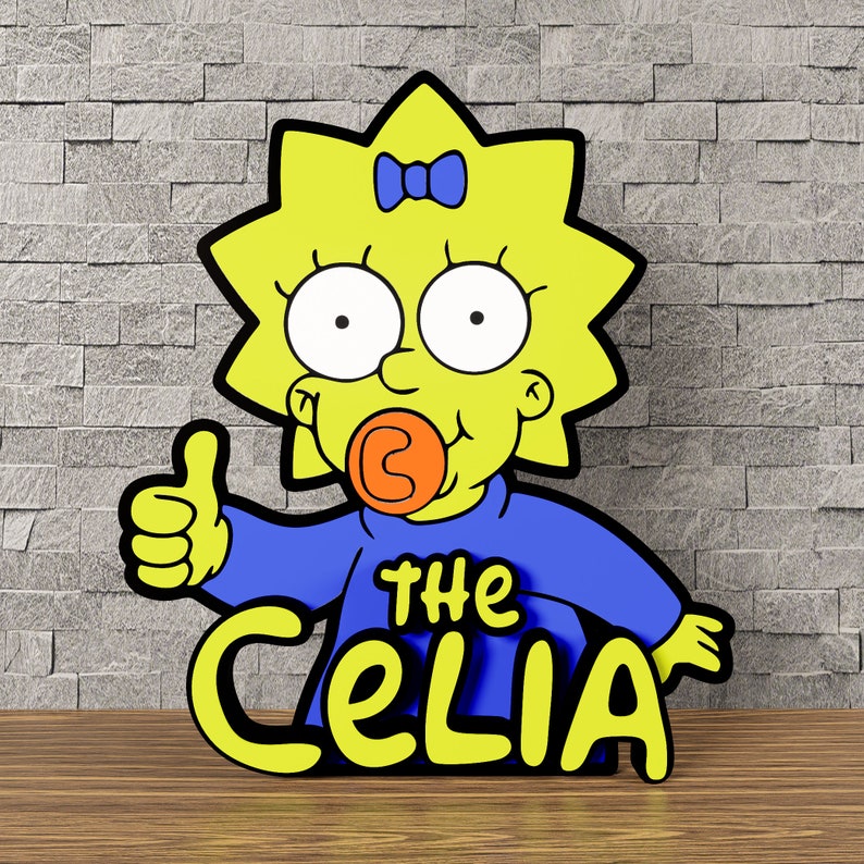 Custom Simpsons Logo With Your Name. Perfect for Fans, Personalized ...