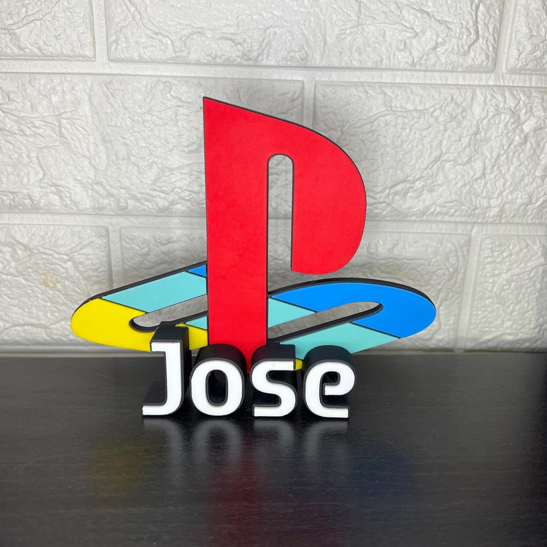 LAMP/LOGO CUSTOM PS1 Custom Design • Vintage Playstation 1 Personalized ...