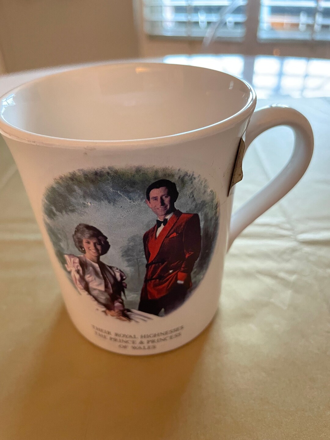 Prince Charles and Princess Diana 1980s Commemorative Mug - Etsy
