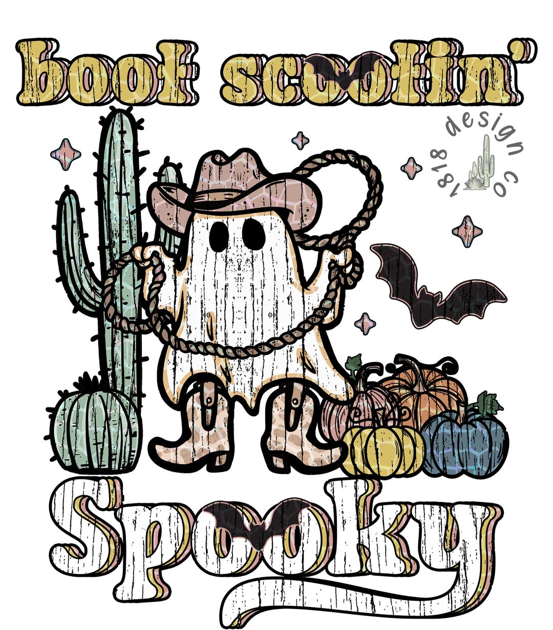 Boot Scootin' Spooky - Etsy