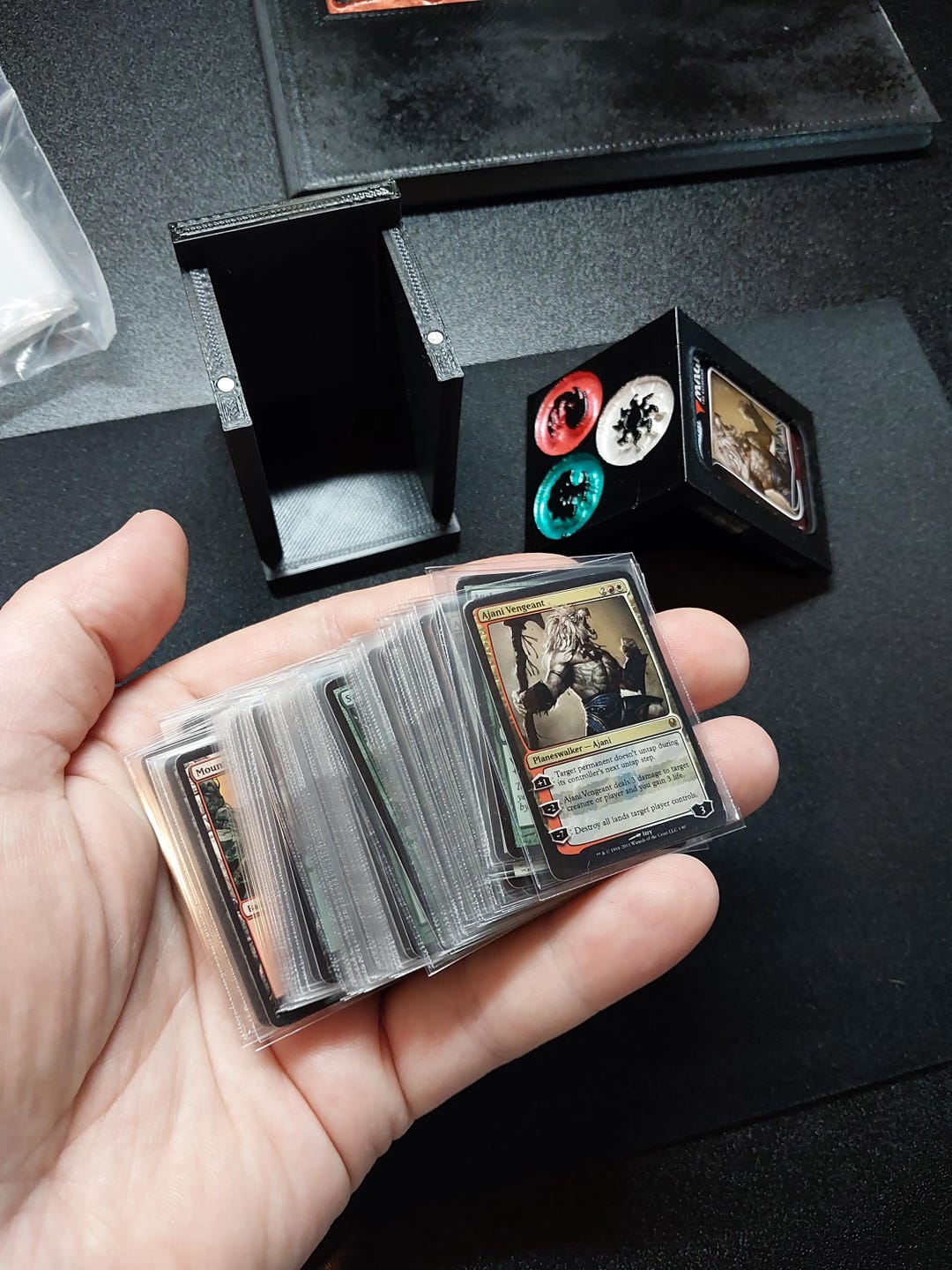 Tiny Magic the Gathering Dual Decks With Custom Box - Etsy