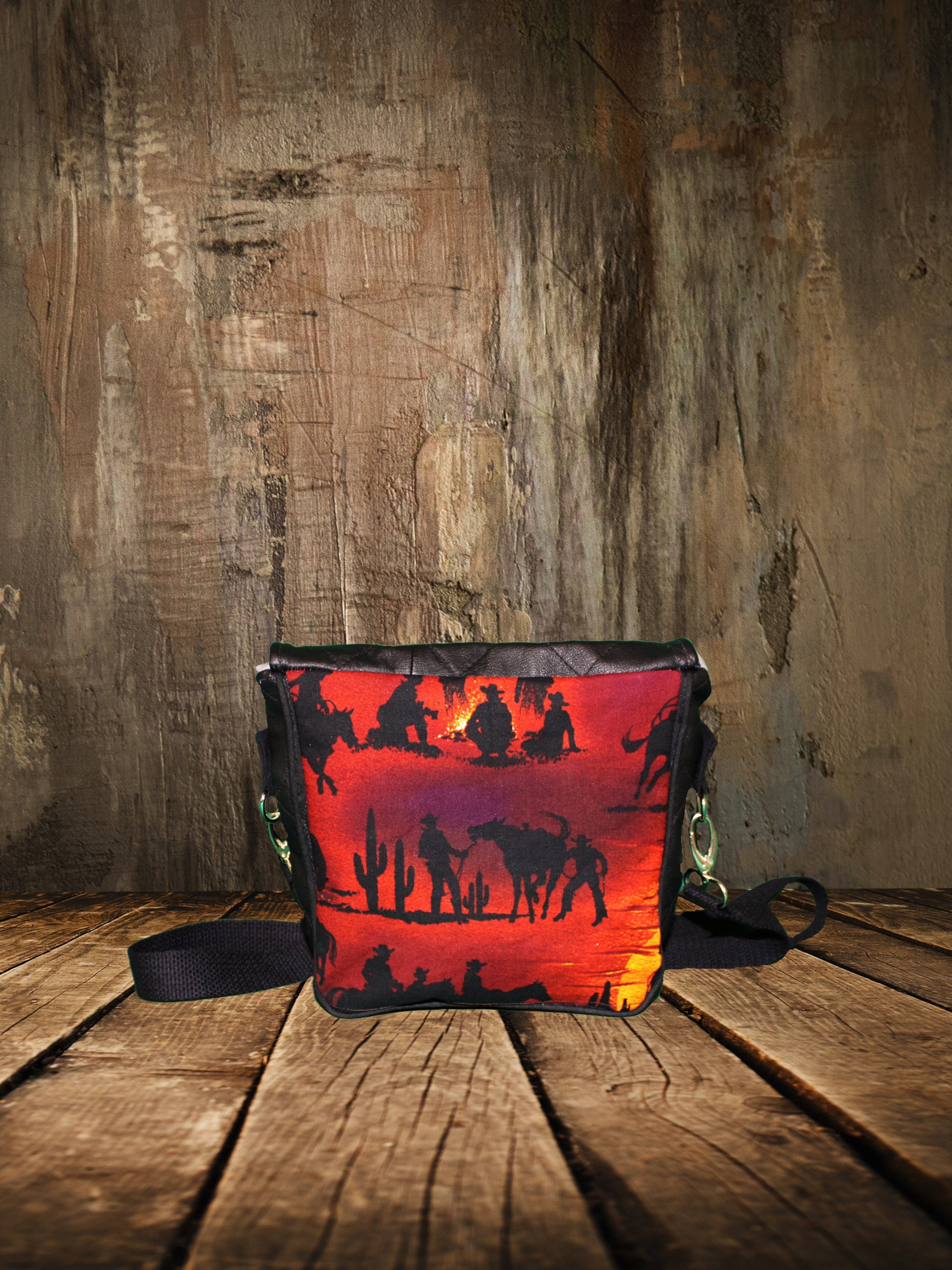 Sunset Cowboys Saddlebag - Etsy
