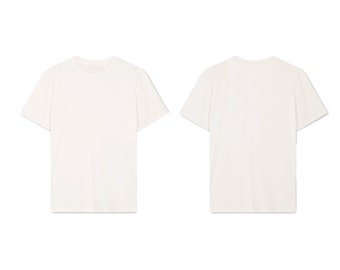 White Regular Tee Mockup - Etsy