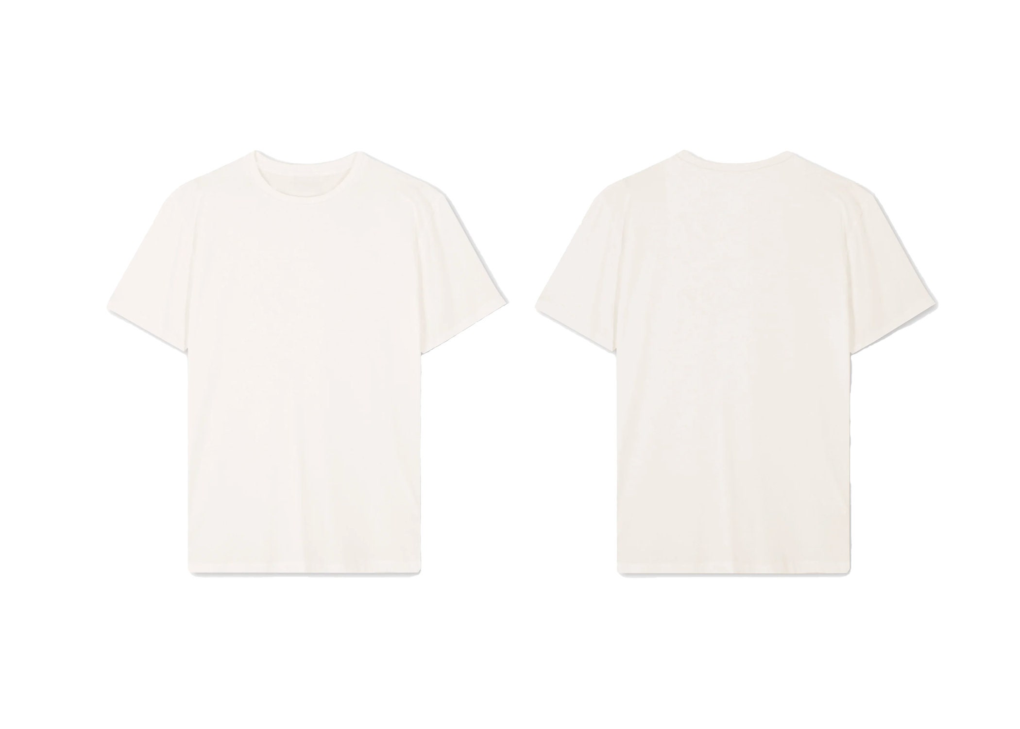 Vintage White Regular Tee Mockup - Etsy