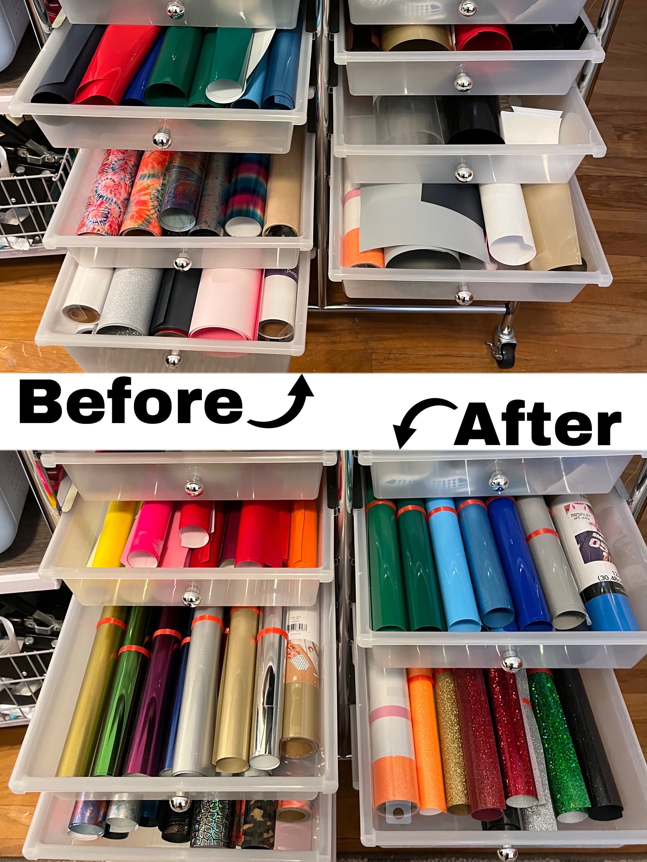 Cricut Vinyl Organizers - Etsy