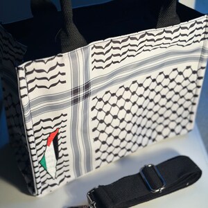 Kufyeh Tote Bag Palestine Flag - Etsy