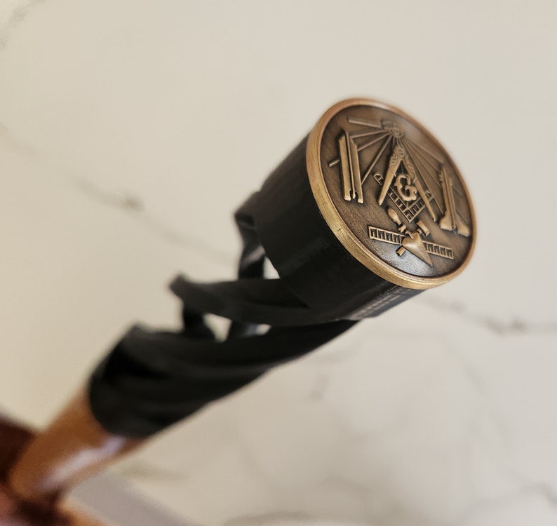 Handmade Masonic 2-ball Cane: Pine & Poplar, 3D Printed Topper - Etsy