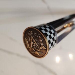 Masonic Walking Stick Cane With 2-ball Design - Etsy