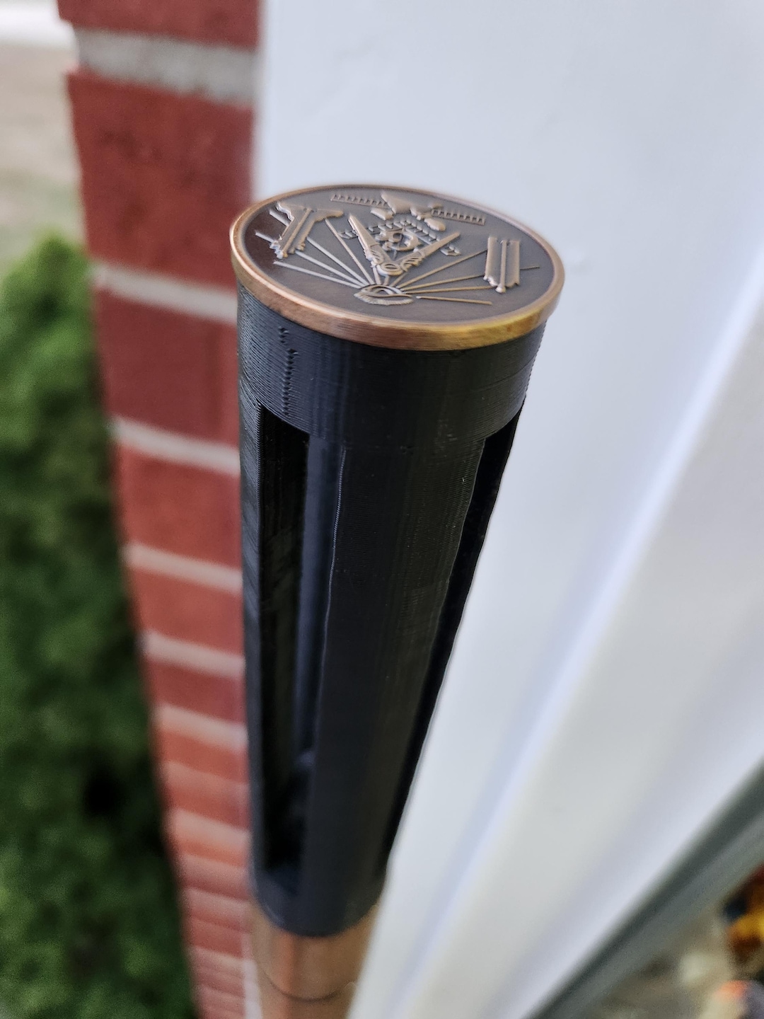 2 Ball Cane, Mason Gift, Award, Achievement, for Him, Special, Cane ...