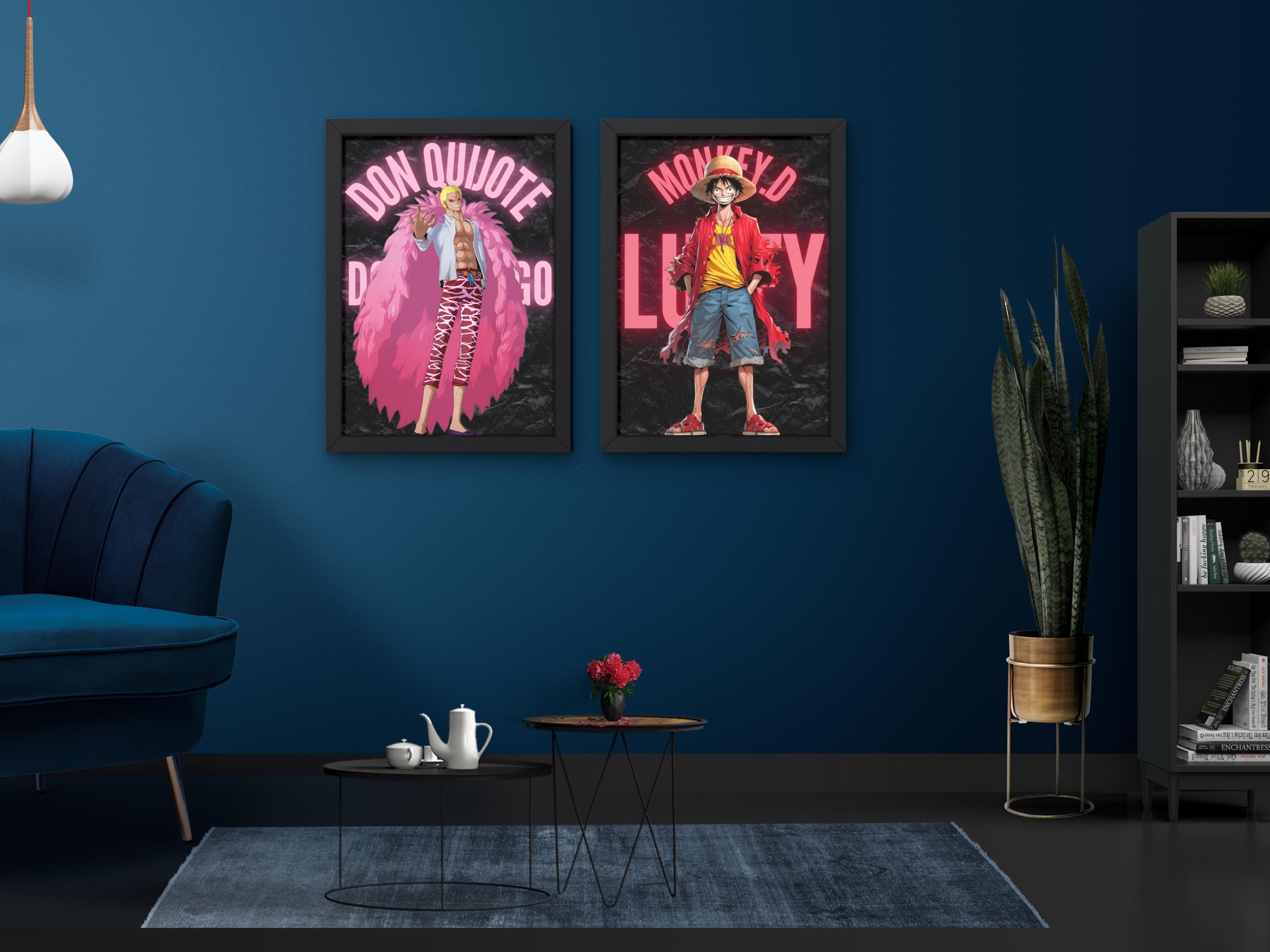 DON QUIJOTE Doflamingo Print Poster / Manga Anime Wall Art / Gaming ...