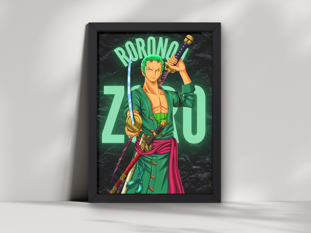 Rorona Zoro Print Poster / Manga Anime Wall Art / Gaming Room Home ...