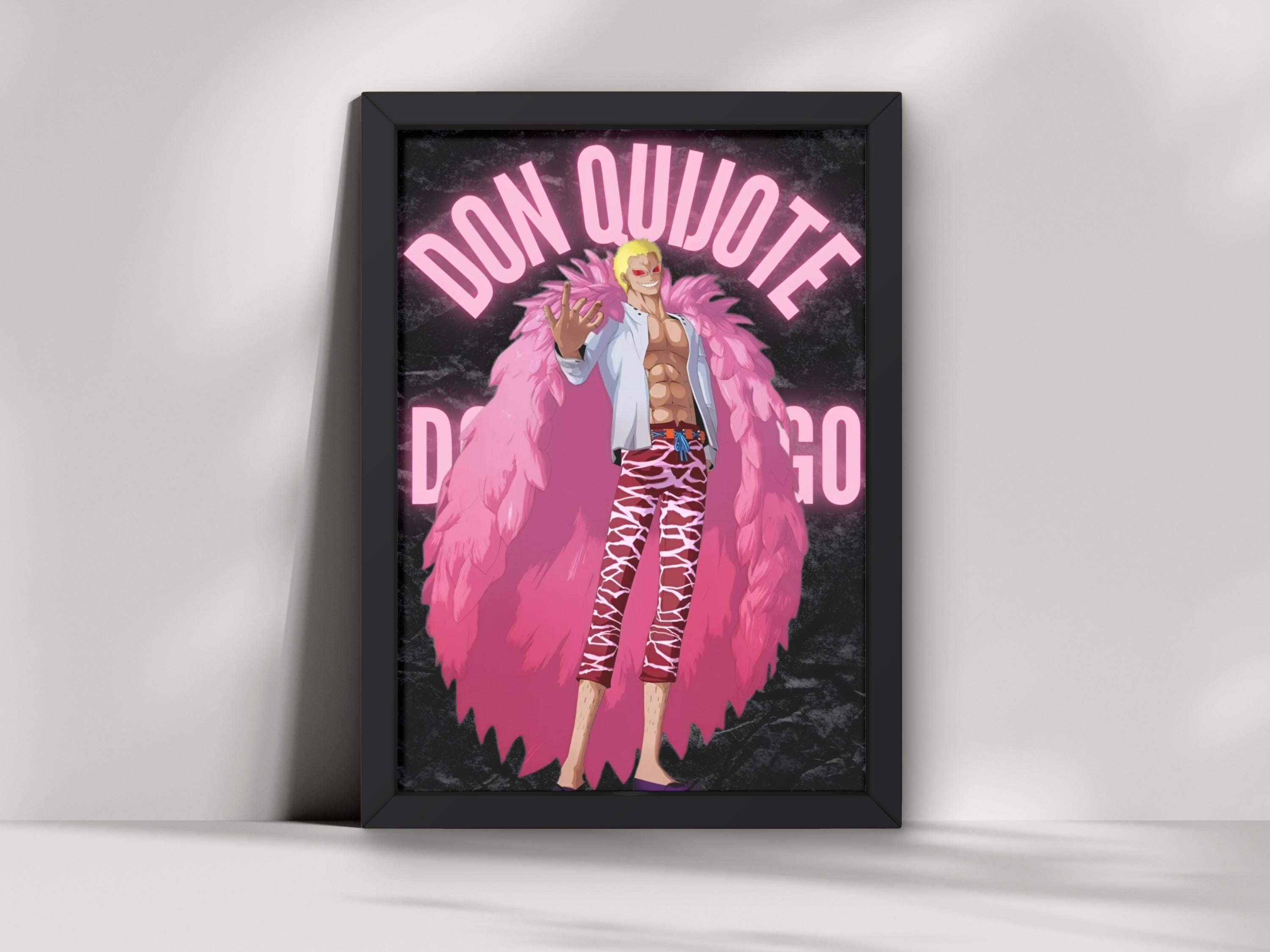 DON QUIJOTE Doflamingo Print Poster / Manga Anime Wall Art / Gaming ...