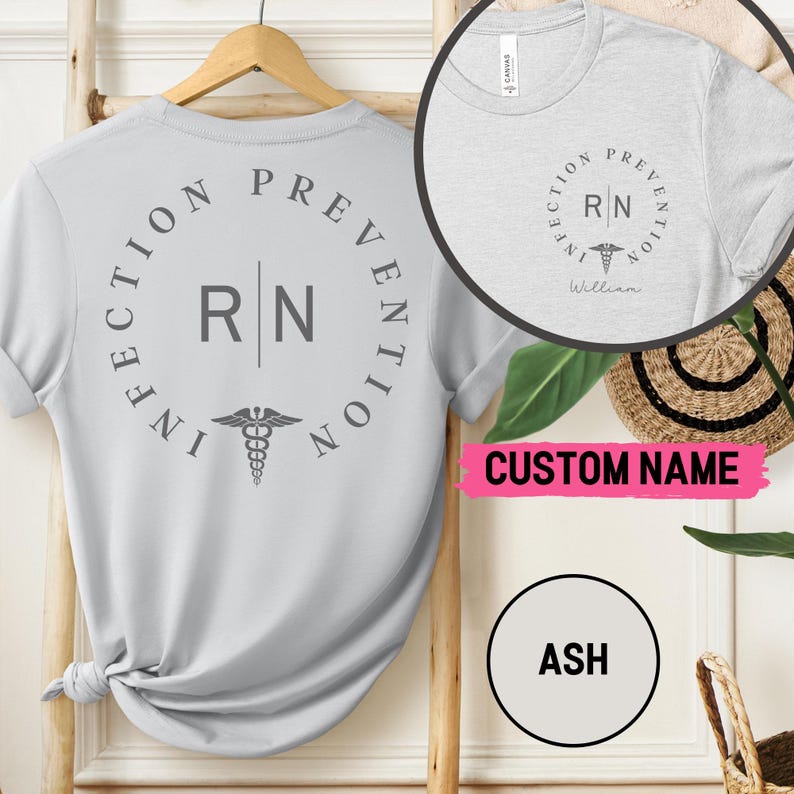 Personalized Infection Prevention Nurse Shirt, Custom Infection ...