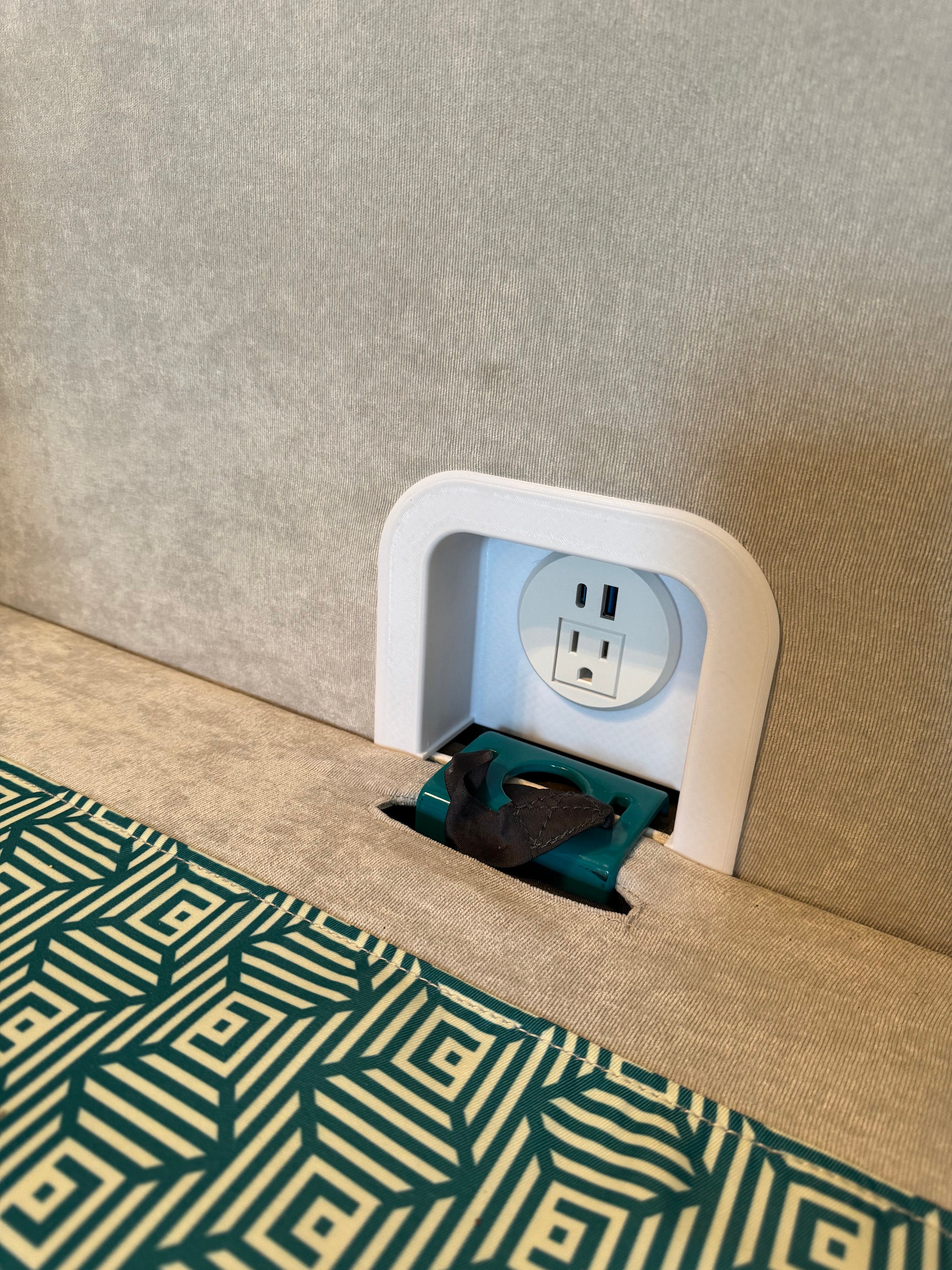 Charging Station Compatible With Lovesac Sactional, Power Hub, USB, USB ...