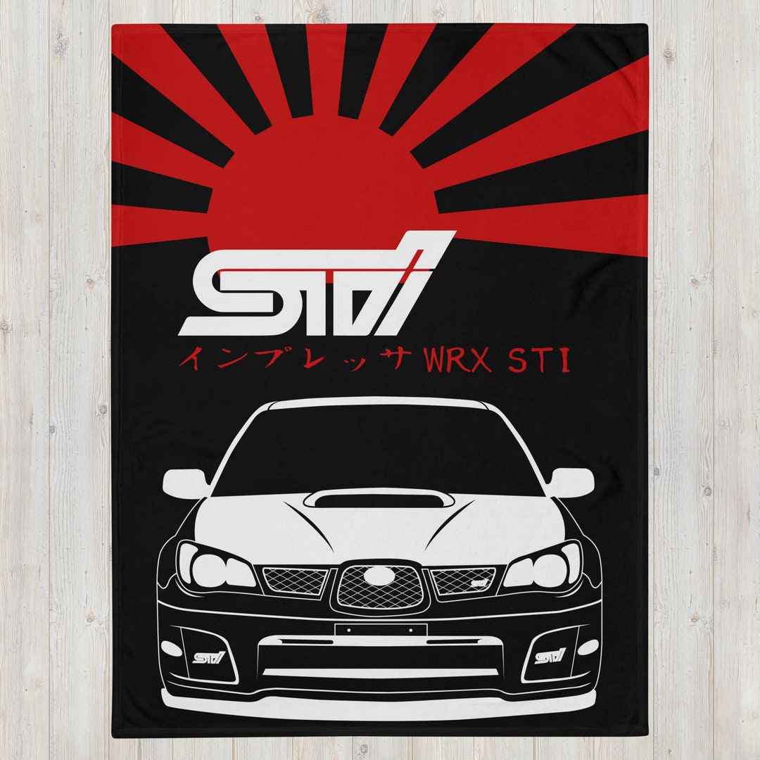 Subaru Wrx Sti Hawkeye Throw Blanket 60x80" - STI Hawk Eye Accent ...
