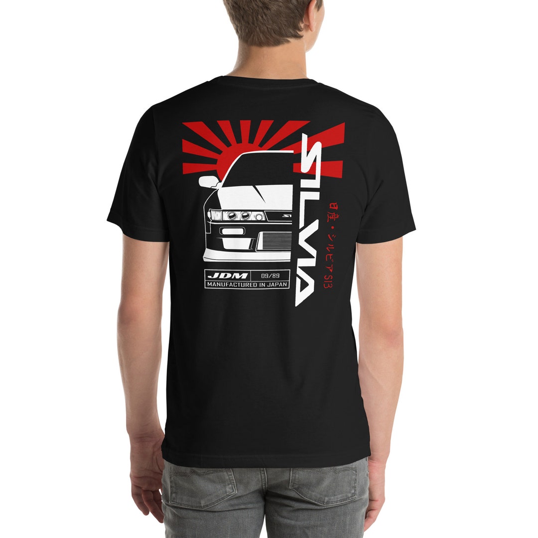 Nissan Silvia S13 Unisex T-shirt - S13 JDM Shirt - Silvia Enthusiast ...