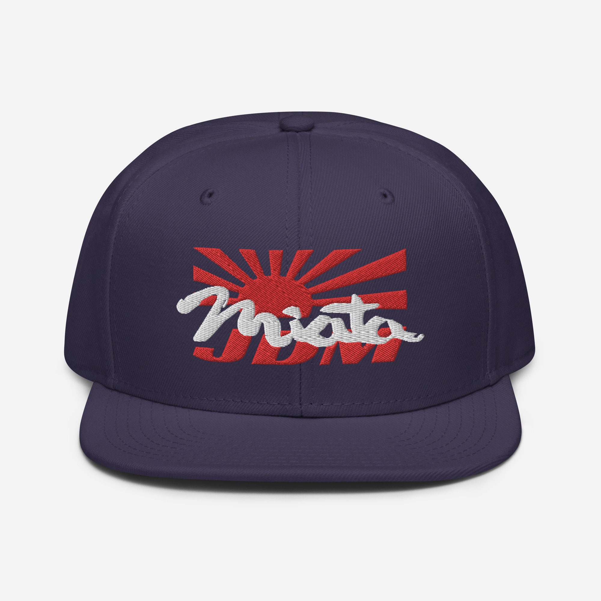 Mazda Miata MX-5 Unisex Flatbill Hat- Mazda Roadster JDM Hat- Miata MX5 ...