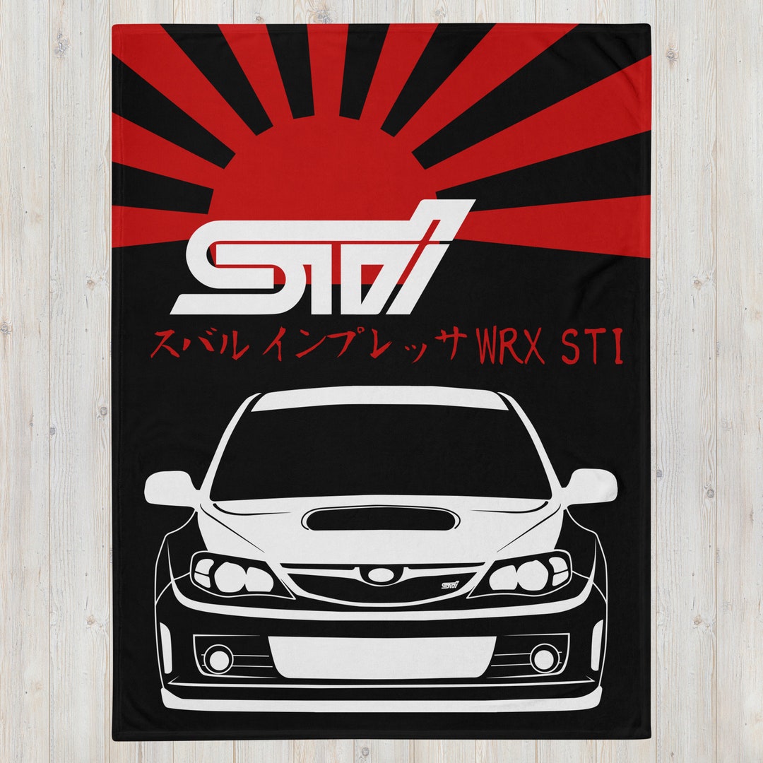 Subaru Wrx Sti Stinkeye Throw Blanket 60x80 STI Stink Eye Accent ...