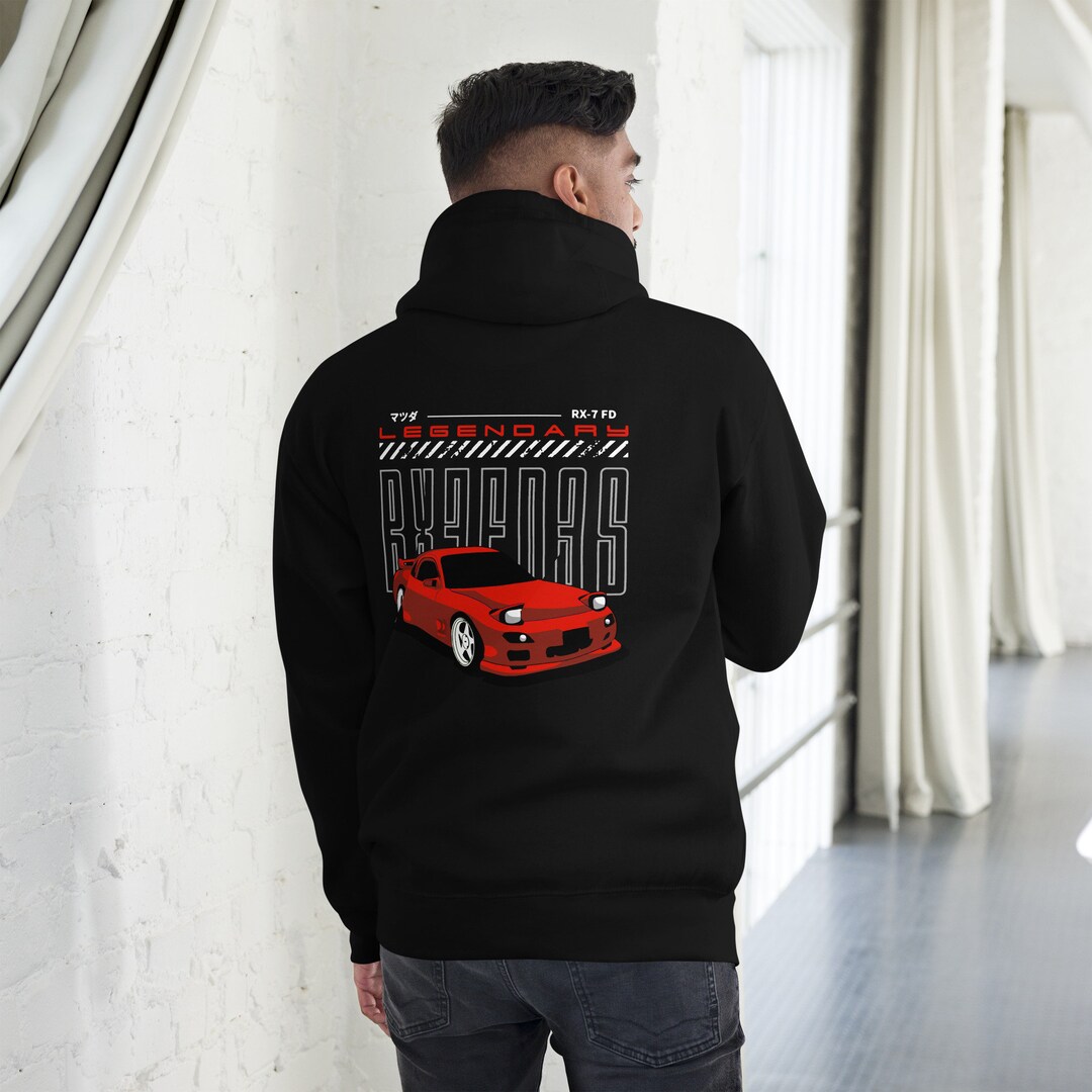 Mazda RX-7 FD Unisex Hoodie Legendary Collection RX7 FD3S Jdm ...