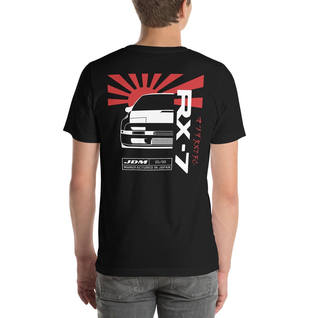 Mazda RX-7 FC Unisex T-shirt - RX7 JDM Shirt - Mazda RX7 Rotary ...