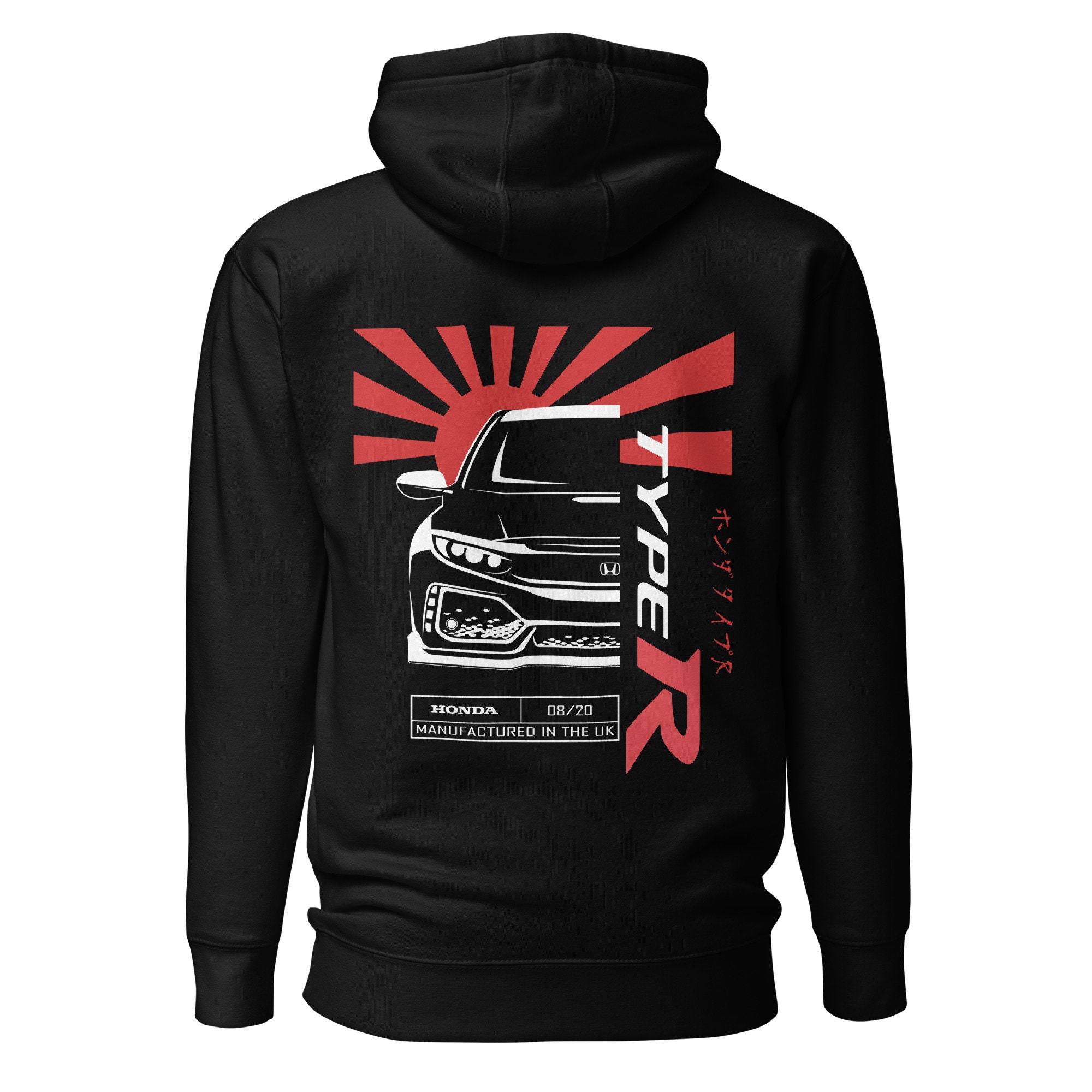 Honda Civic Type R Unisex Hoodie Type R JDM Sweatshirt Honda Type R 5th ...