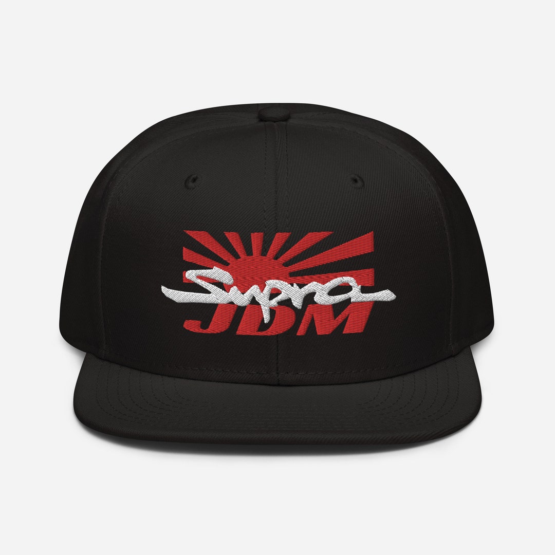 Toyota Supra MK4 Unisex Flatbill Hat- Toyot Supra A80 JDM Hat- Supra ...
