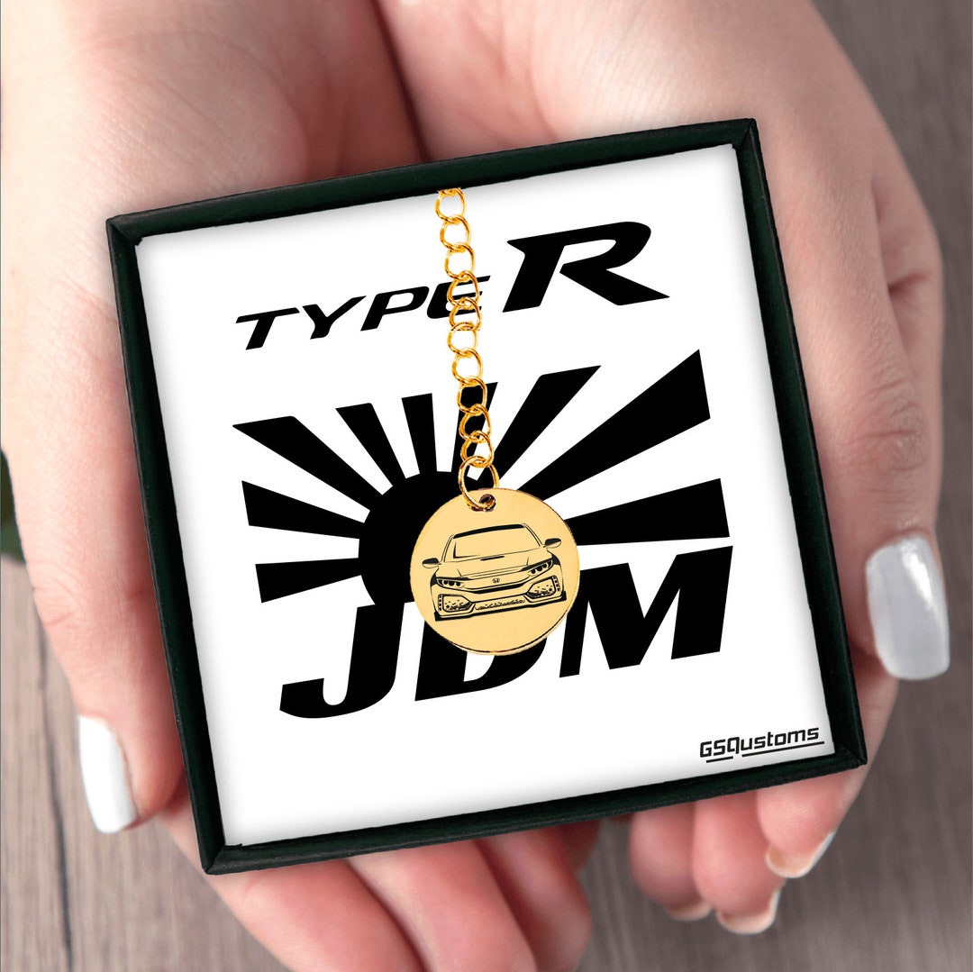 Honda Civic Type R Custom Keychain, 5th Gen Type-r Personalized JDM Car ...