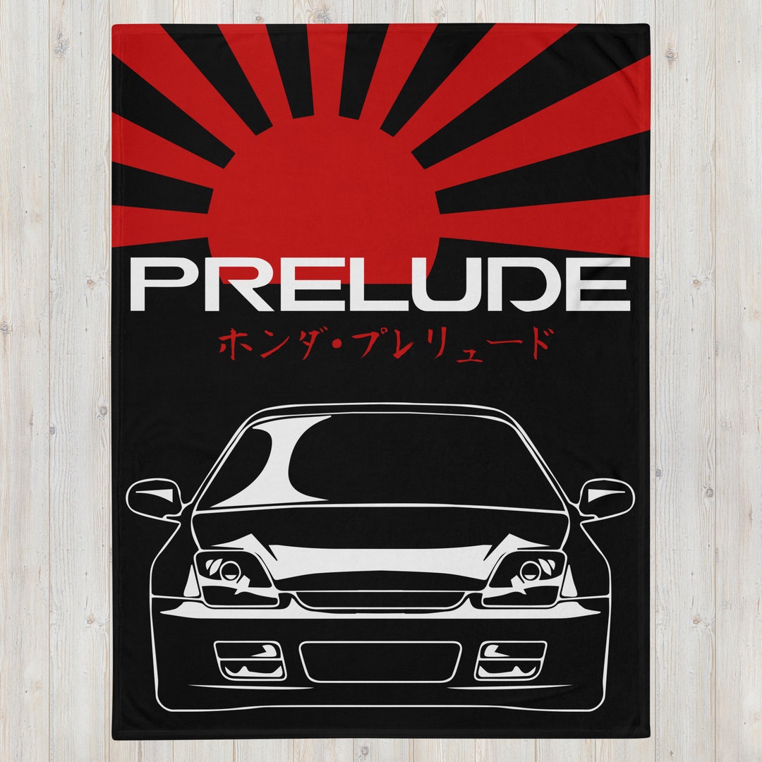 Honda Prelude 5th Gen Throw Blanket 60x80 Prelude Accent Blanket JDM ...