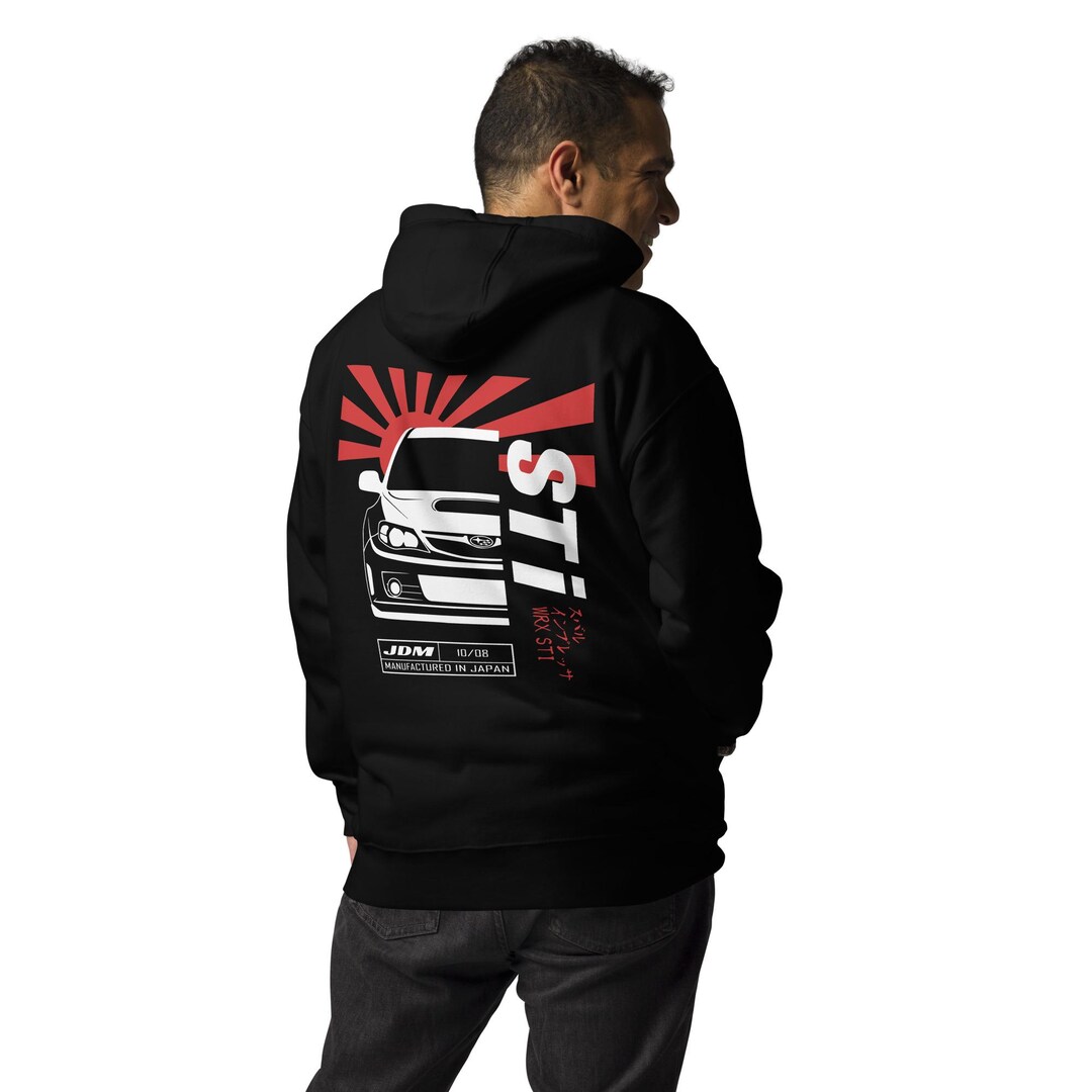 Subaru Impreza WRX Sti Unisex Hoodie - Sti Stinkeye JDM Sweatshirt ...