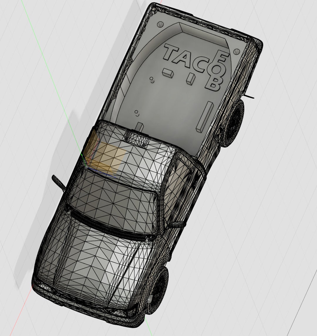 RS3000 Toyota Pickup Key Fob - 3D Print Files (.STL) - Etsy