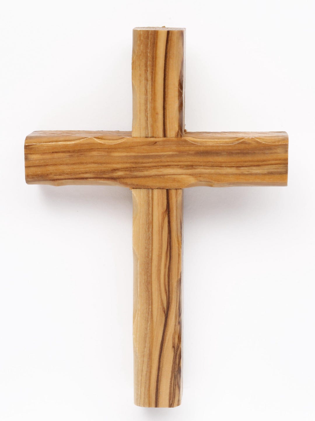 Olive Wood Latin Cross_ Plain Solid Wood - Etsy