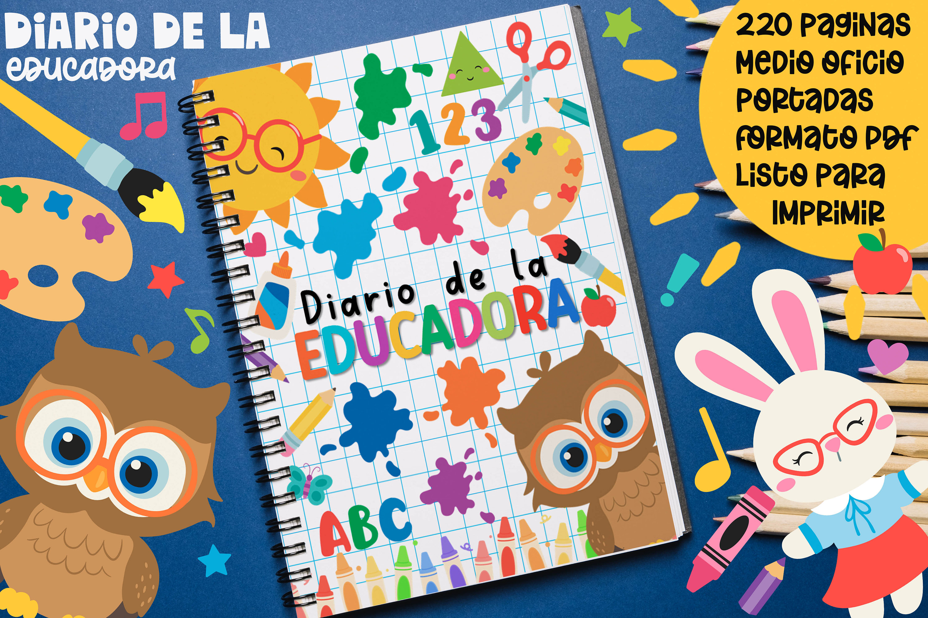 2 kit Diarios/ Educadora + Bitácora Docente, Instrumento de evaluación ...