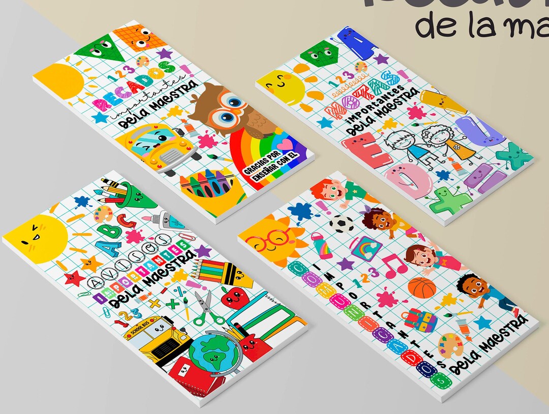 Recados de la Maestra importantes, block de avisos y comunicados ...